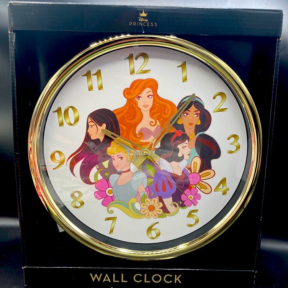 Disney | Wall Decor | 24hr Drop Disney Princess Wall Clock | Poshmark